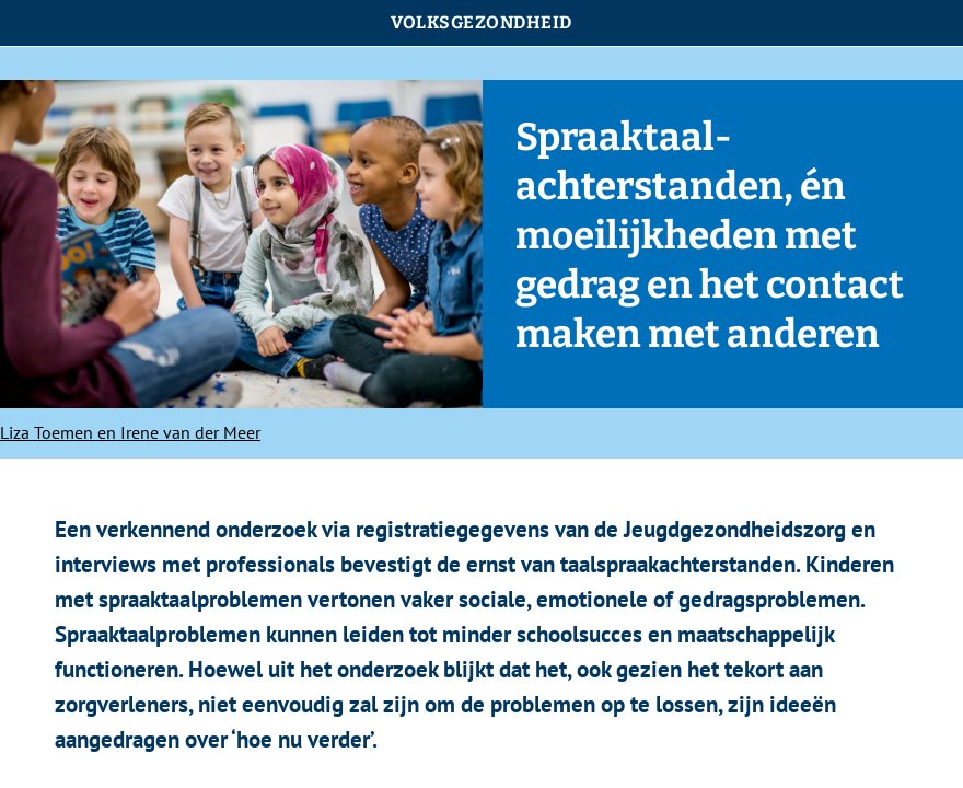Photovoice: Beeldverhalen over de leefwereld van kinderen in Molenwijk ...